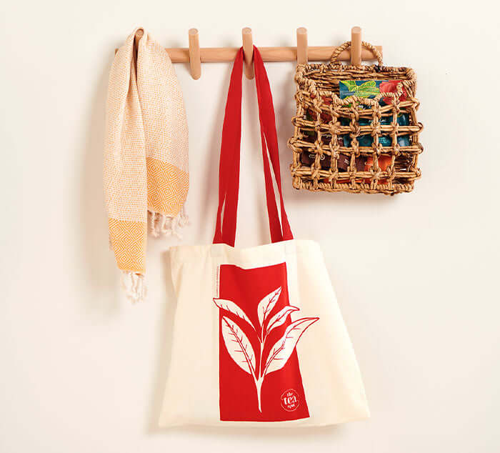 Tea Tote Bag - Reusable Tea Shopping Bag | Tea Spot – The Tea Spot