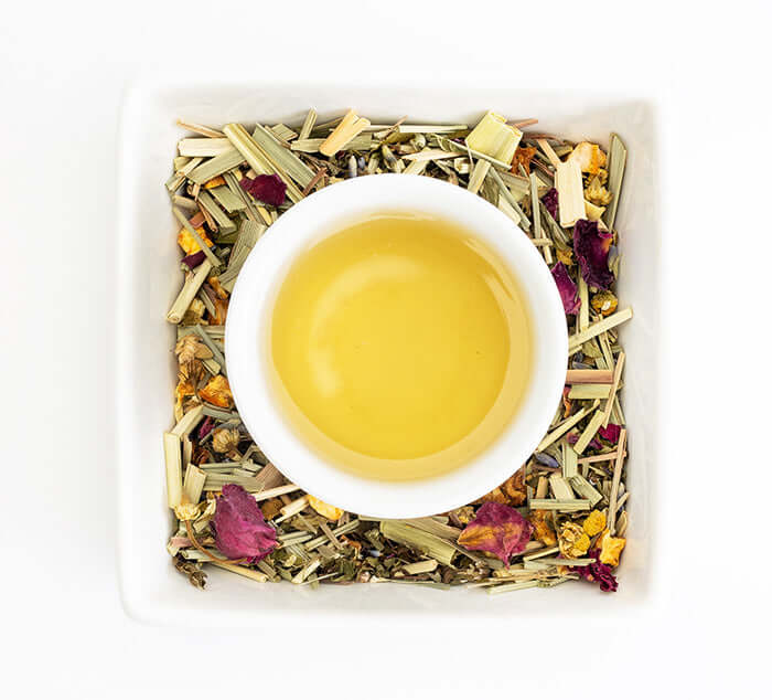 Lemon Herbal Tea with Pink Rose Petals - Pink Rose Lemonade | Tea Spot