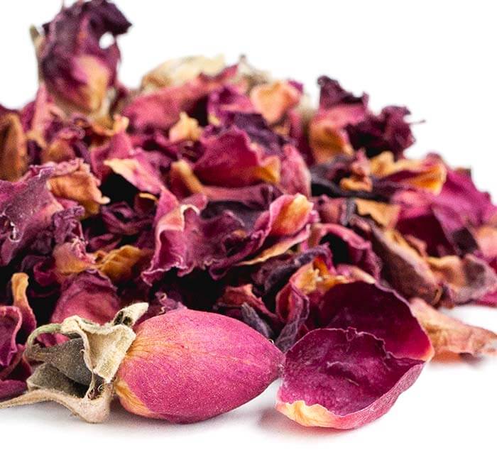 Rosebud Tea - Whole Rosebuds & Petals, Loose Leaf Rose Tea | Tea Spot ...