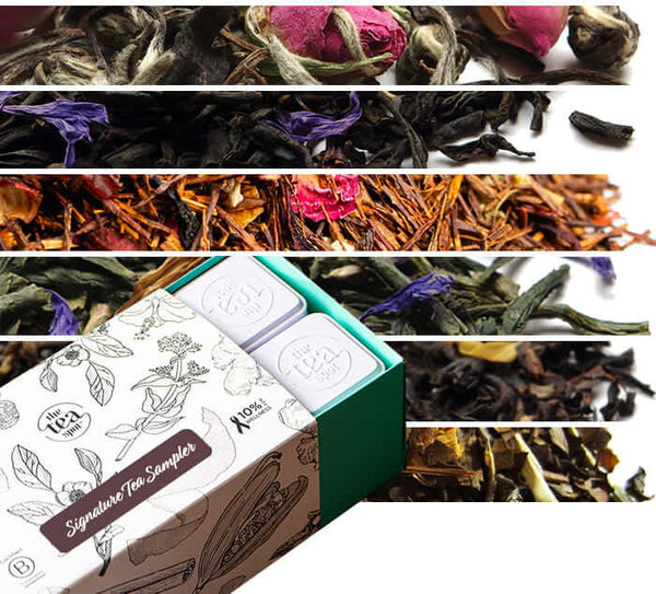 Signature Tea Sampler - Loose Leaf Flavored Teas Sampler | Tea Spot ...
