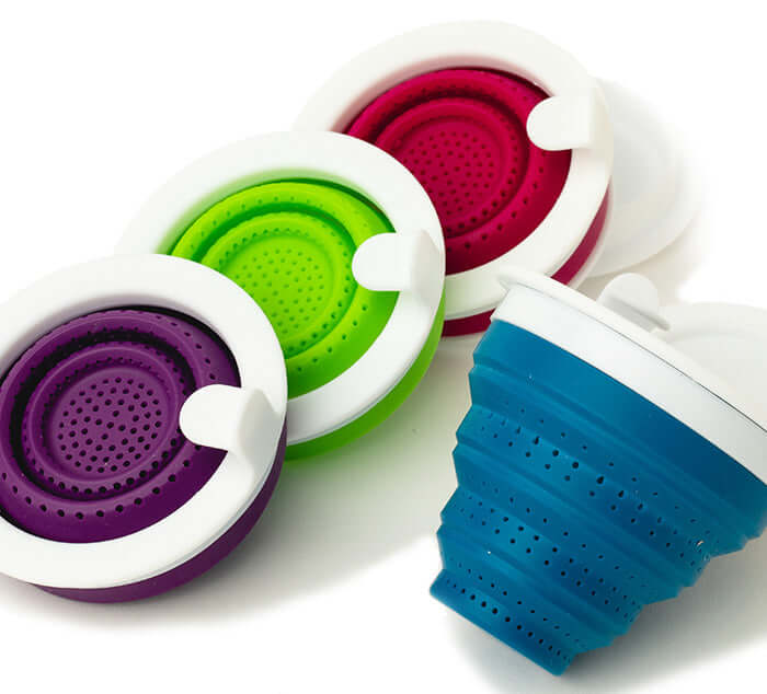 Tuffy Tea Steeper - Travel Tea Infuser, Silicone Tea Basket | Tea Spot